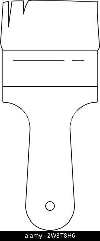 Paint brush, Artist icon sign. Set of twelve rectangular, colorful ...