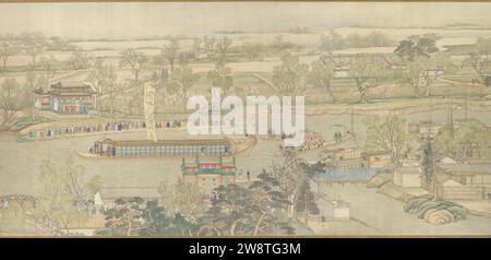 The Qianlong Emperor's Southern Inspection Tour, Scroll Four: The ...