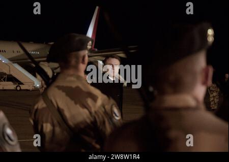 Safawi, Jordan. 21st Dec, 2023. French President Emmanuel Macron ...