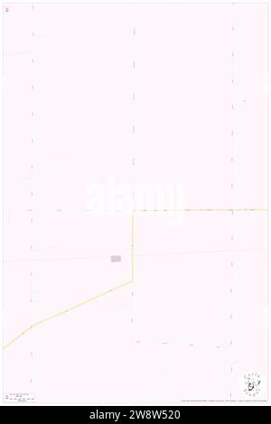 Map of Crawford in Ohio Stock Photo - Alamy