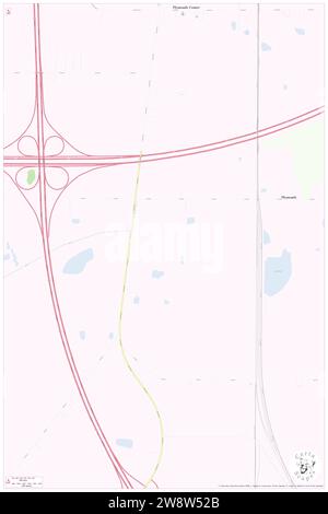 Map of Ashtabula in Ohio Stock Photo - Alamy