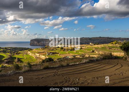 Sanap Cliffs near Xlendi, Gozo, Malta Stock Photo - Alamy