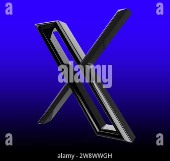 new logo x 2023 twitter Stock Photo - Alamy