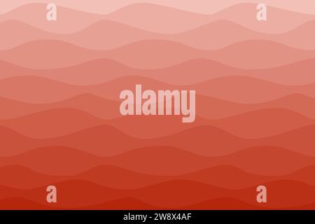 Wavy ombre background. Vector illustration Stock Vector Image & Art - Alamy