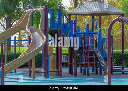Rancho Cucamonga, CA, USA - November 30, 2023: A small pedestrian ...