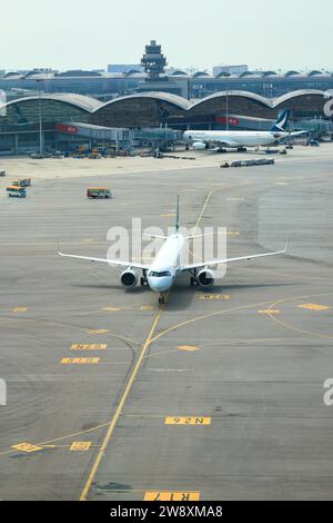 Cathay Pacific Airlines fleet Airbus A330-300 operated at Hong Kong ...