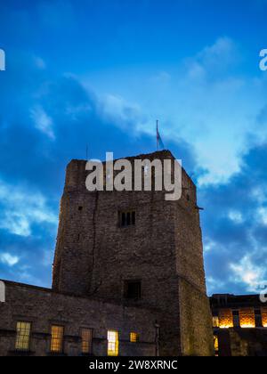 Oxford Castle & Prison, Keep Tower, Oxford, Oxfordshire, England, UK ...