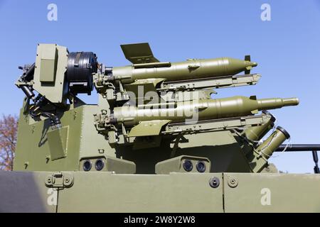 Anti-armor or anti-tank guided missile Stock Photo - Alamy