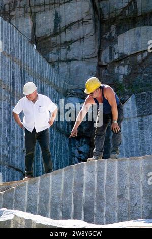 Demitz-Thumitz large quarry. The crushed granite is used to produce ...