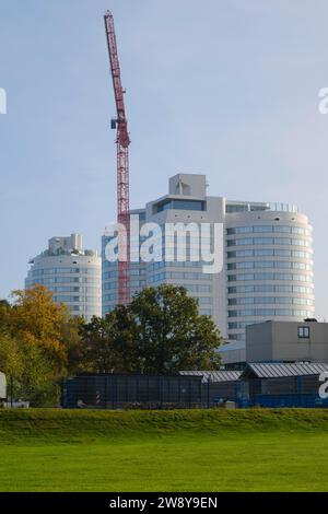 Towers of Muenster University Hospital, UKM, Muenster, Westphalia ...
