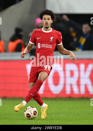 BRUSSELS - Calum Scanlon of Liverpool FC during the UEFA Europa League ...