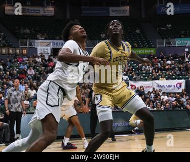 Georgia Tech forward Baye Ndongo (11) dunks against Louisville during ...