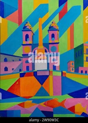 Abstraction painted in oil. Colorful texture background. Multicolored ...