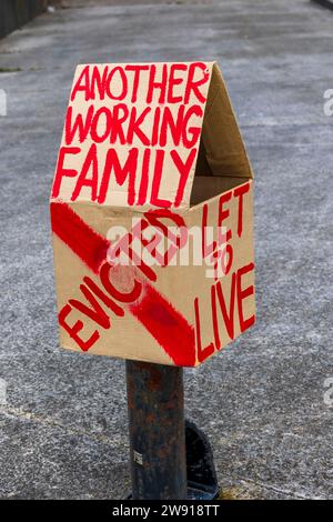 Housing protest in Hayle, Cornwall against Second Homes Air BNB's Stock ...