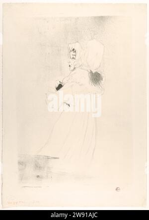 Miss May Belfort (large plate) by Henri de Toulouse-Lautrec, 1895 ...