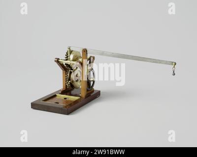 Model of an Installation for Tarring Rope Yarn, anonymous, c. 1849 ...