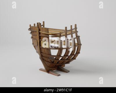 Model of a Ship's Bow in Frames, B. Koster, c. 1780 - c. 1798 ...