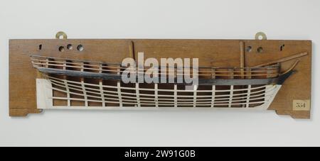 Half Model of an 8-Gun Brig, anonymous, c. 1816 builder's model. half ...