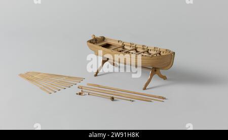 Model of An Armed Longboat, Rijkswerf Rotterdam, c. 1819 ship model ...