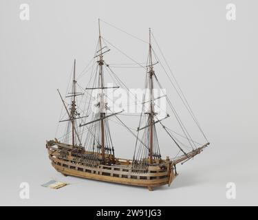 Model of a Two-Masted Ship, anonymous, c. 1800 - c. 1850 ship model ...