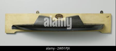 Half Model of A Floating Battery, Rijkswerf Vlissingen, 1867 ship model ...