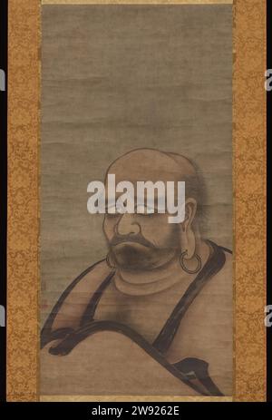 Bodhidharma in Red Robes Kano Masanobu ???? Japanese late 15th century ...