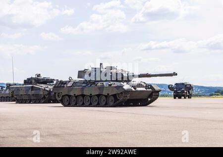 LEOPARD 1 A5 main battle tank of the Bundeswehr, Bueckeburg Army ...