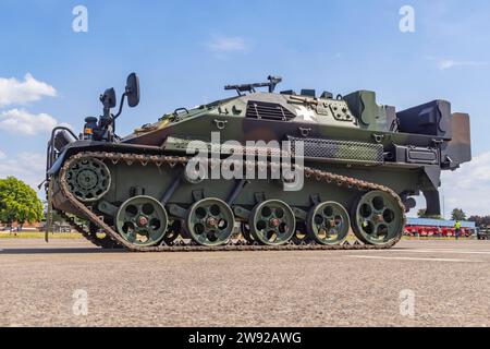 The light air defence system OZELOT of the Bundeswehr is pictured ...