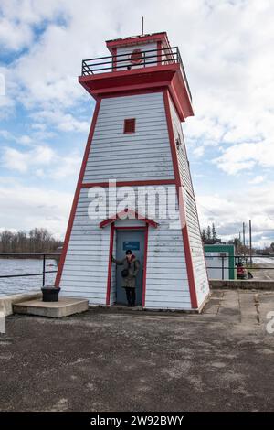Grenville Lighthouse in Quebec, Canada Stock Photo - Alamy