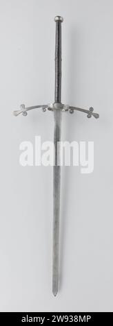 Battle sword, anonymous, 1575 - 1600 two-handed sword Twohander with a ...