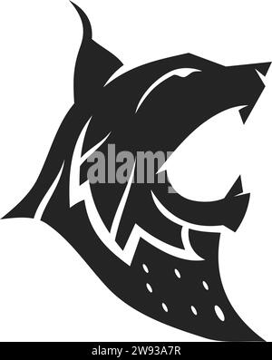 Lynx Logo template Isolated. Brand Identity. Icon Abstract Vector ...