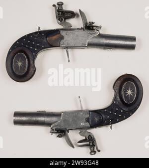 Flint gun, anonymous, c. 1775 - c. 1825 flintlock pistol Flint gun ...