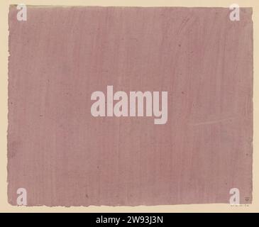 Plain pink paper, anonymous, 1800 - 1900 decorated paper Leaf solid ...