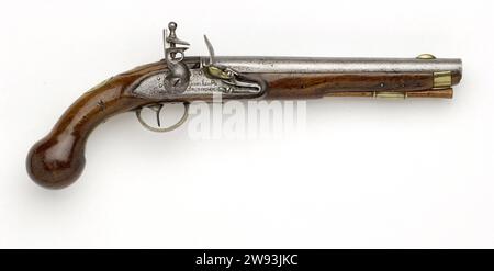 Flint Gordelpistool, Lambertus Michaelis Thone, 1790 - 1795 flintlock ...