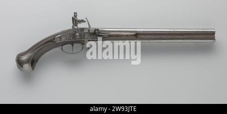 Dubbelloops flint gun, Cornelis Coster, c. 1660 flintlock pistol ...