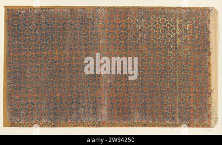 Leaf with windscreen pattern of tendrils with flower as field filling ...