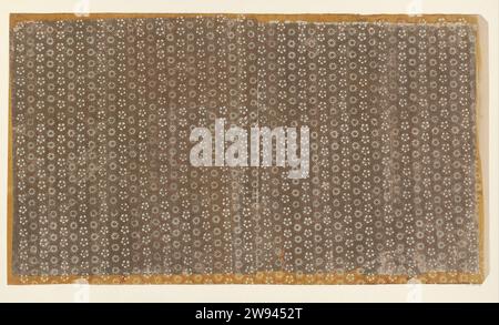 Leaf with grid pattern of hexagons with floral pattern and Swastika ...