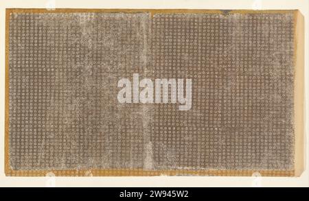 Leaf with grid pattern of hexagons with floral pattern and Swastika ...