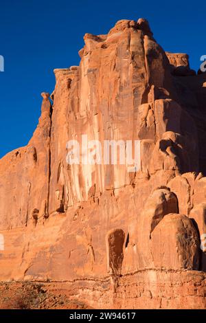Red rock outcrop, Arches National Park, Utah Stock Photo - Alamy