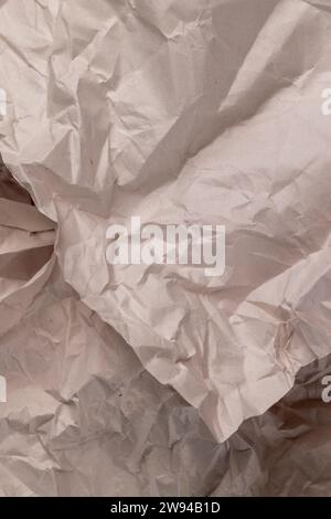 gray low-quality crumpled paper from recycled waste paper , crumpled ...