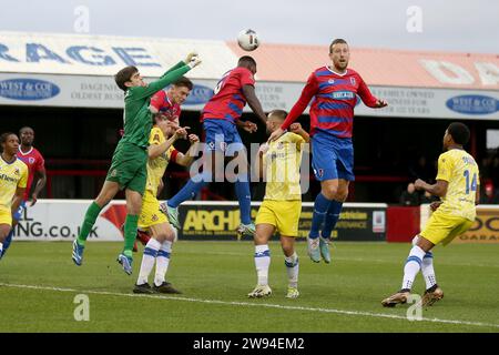 Marcus Dewhurst of Wealdstone during Dagenham & Redbridge vs Wealdstone ...