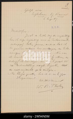 Letter to Frans Buffa and Zonen, Willem Carel Nakken, 1875 letter The ...