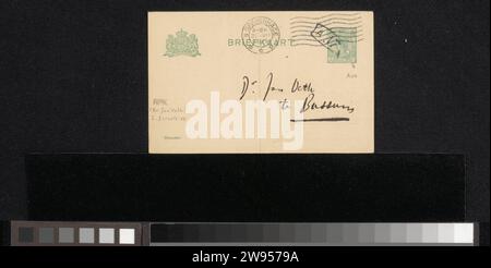 Postcard to Jan Veth, Isaac Israels, 1920 The Hague cardboard. ink ...