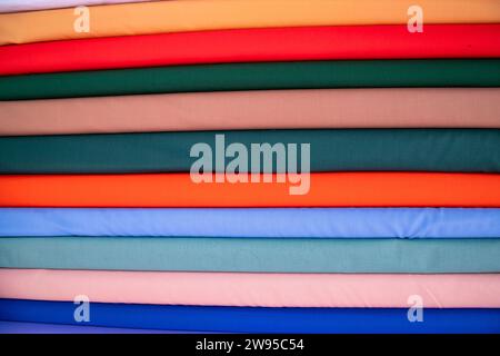 Multicolor textile fabric abstract pattern textures Can be used as ...