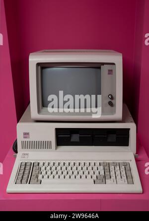A Vintage IBM Personal Computer, Model 5150 released in 1981 seen in ...