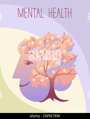 woman with depression mental health Stock Vector Image & Art - Alamy