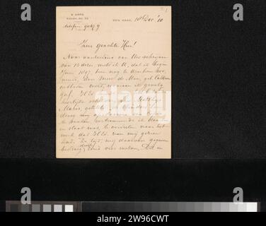 Note to Pieter Haverkorn van Rijsewijk, Richard W. Goulding, in or ...