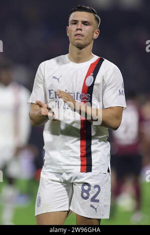 Milan’s Serbian defender Jan-Carlo Simic during the Serie A football ...