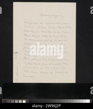 Letter to Ina van Eibergen Santhagens-Waller, Richard Nicolaüs Roland ...