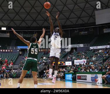TCU forward Emanuel Miller shoots during the second half of an NCAA ...
